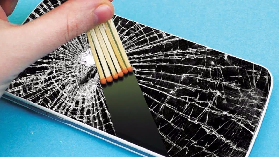 手机屏幕碎了不用换,自我修复秘密在于用了它,太神奇了