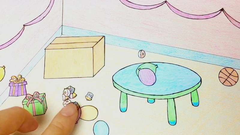 手绘定格动画:为儿童节作准备,画画画剪剪剪,定格动画累死个人