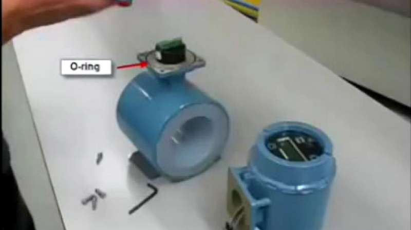 电磁流量计安装!