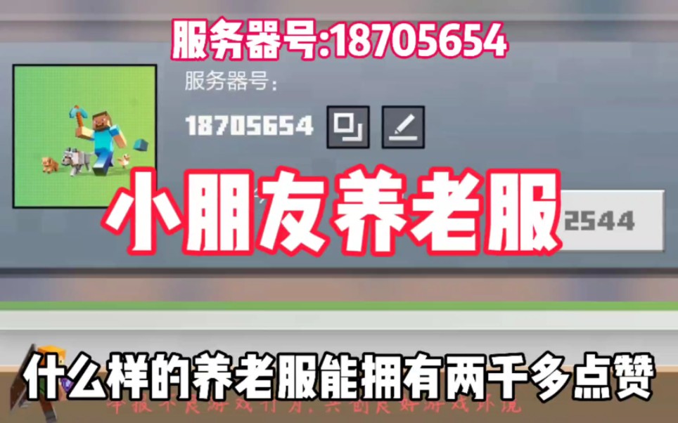 网易我的世界租赁服推荐-小朋友养老服务器