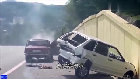 重型货车交通意外 大卡车严重车祸视频合集