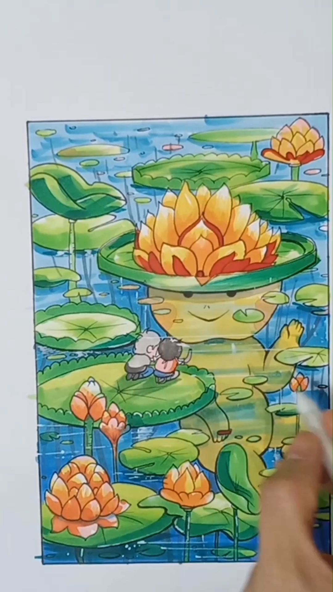 江西财经大学艺术设计考研 装饰画示范