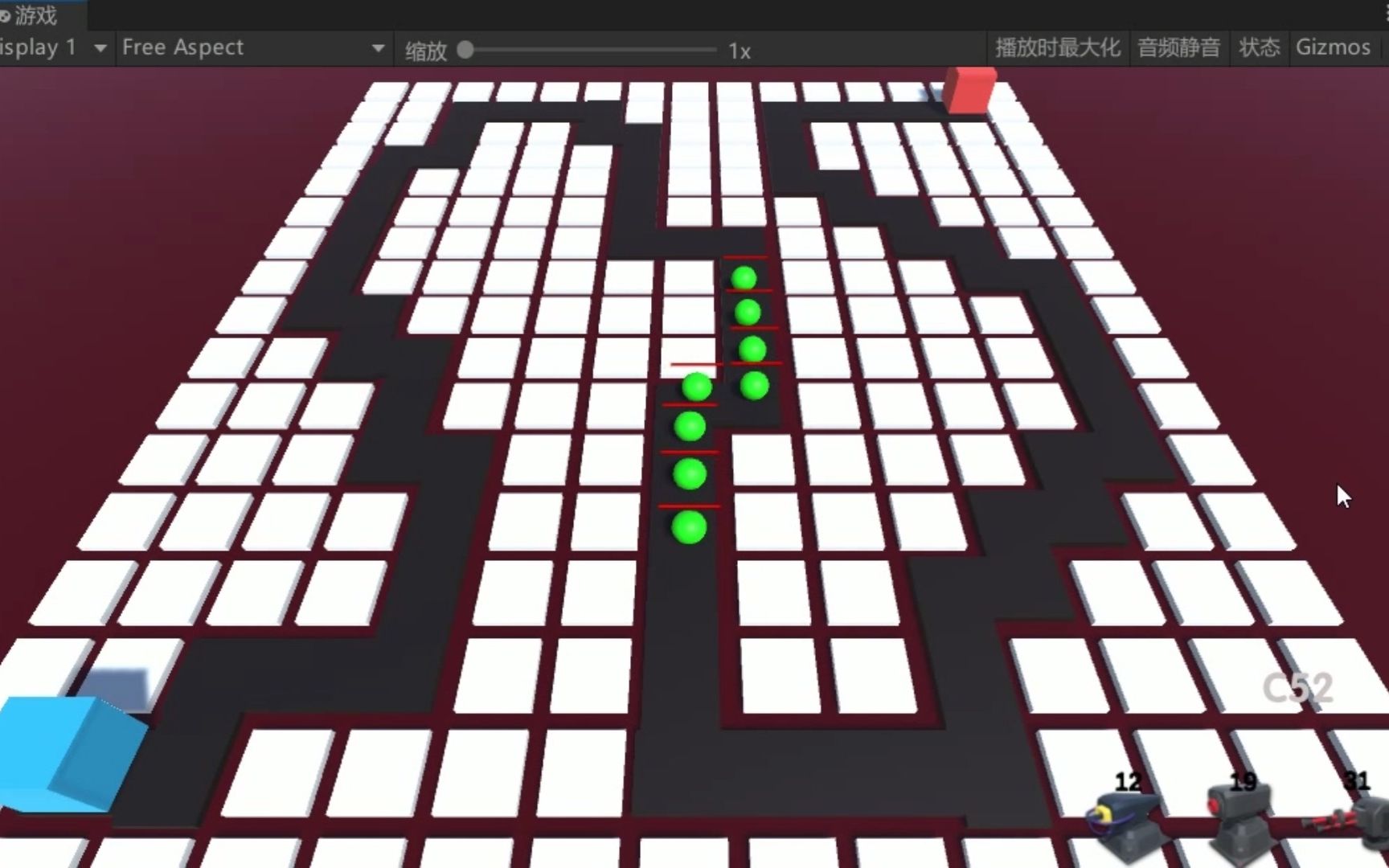 塔防游戏DEMO(Unity求职备用)