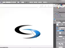   AI 简单标志logo设计 CS5 教程 11