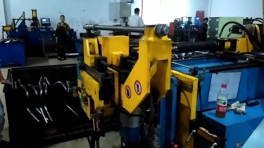 全自动弯管机视频 自动弯管机