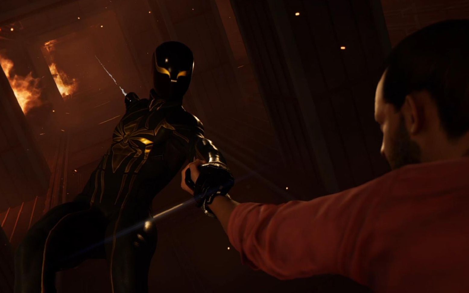 【醉酒】漫威蜘蛛侠 停车场爆锤手拿镰刀心魔;电梯管理员纵横电梯井!