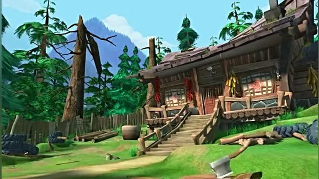 熊出没之丛林总动员 神秘的伐木工