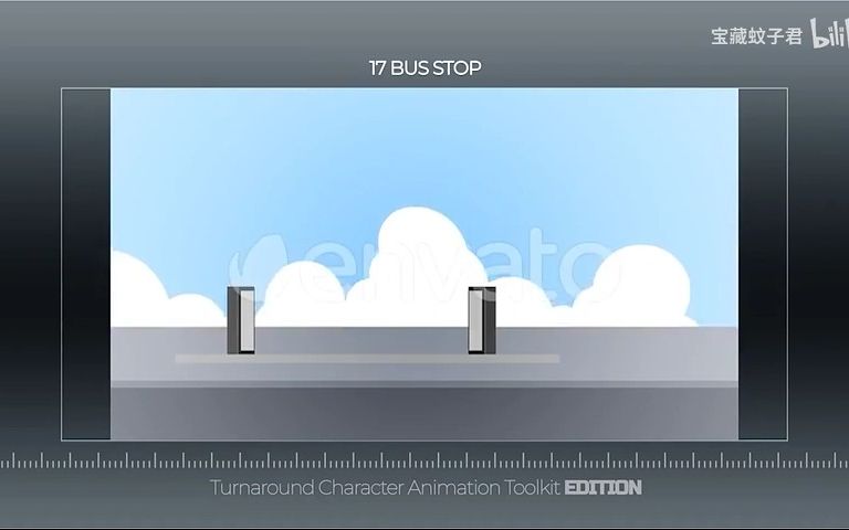 AE模板-60个各种常用MG场景背景动画素材