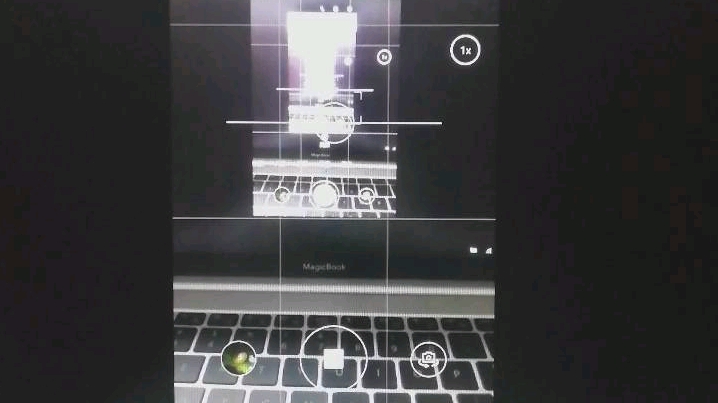 当我使用荣耀笔记本无线投屏功能,打开录像后