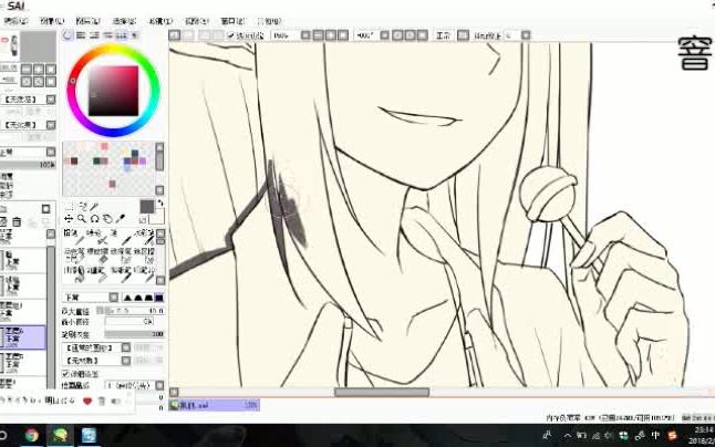 【板绘】凹凸女子组凯佬和祖玛姐姐立绘作画过程