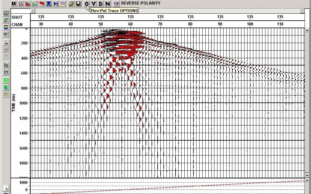 ...培训视频搬运【生肉】20.v9_Seismic Window ReversePol Trace Tool
