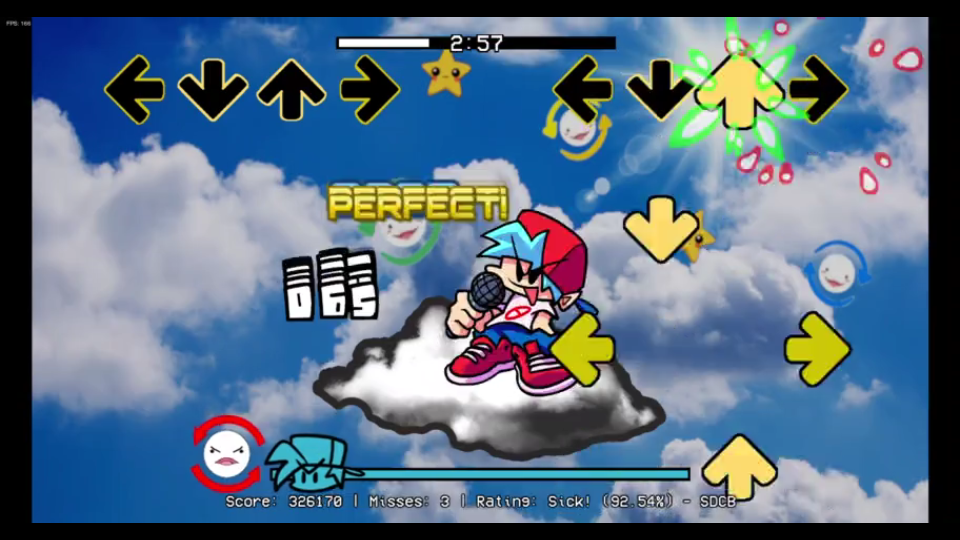 FNF老牌优质较难模组 xi 全流程