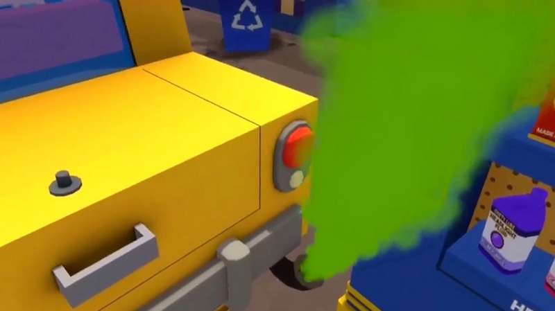 VR工作模拟器:这车冒绿烟还在继续开,司机胆子真大