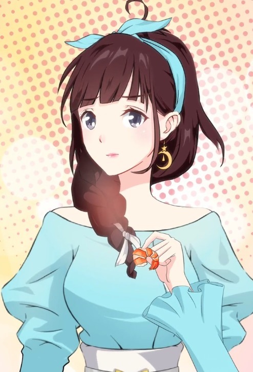 动漫:男主生病了,女主给男主吃胡萝卜补身体!