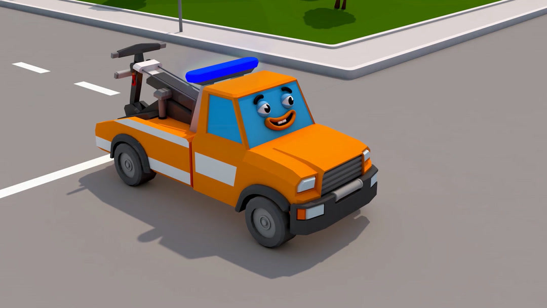 汽车小镇启蒙宝宝 第56集 停车入库