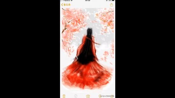 闲在家无聊嘛?快来学习用备忘录画画吧 动动手指就可以画出属于