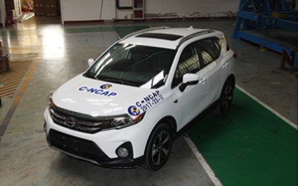 2017 广汽传祺 GS3 全面碰撞测试 c-ncap