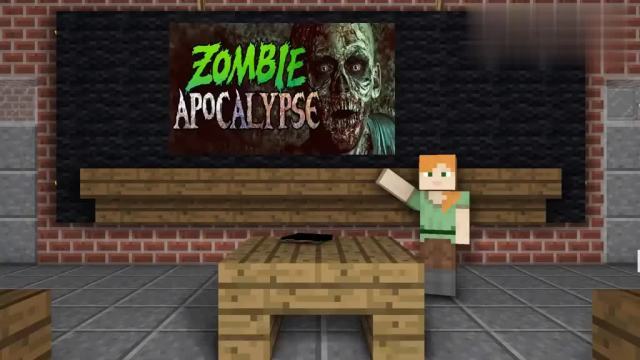 我的世界MC动画:怪物学校要面对超多僵尸入侵!