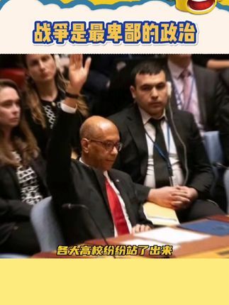 战争是最卑鄙的政治 #美国 #tiktok #高校 #教育