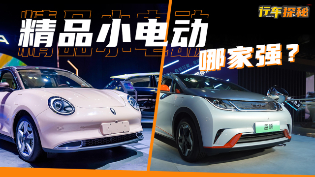 微小型电动车怎么选?比亚迪海豚vs欧拉好猫