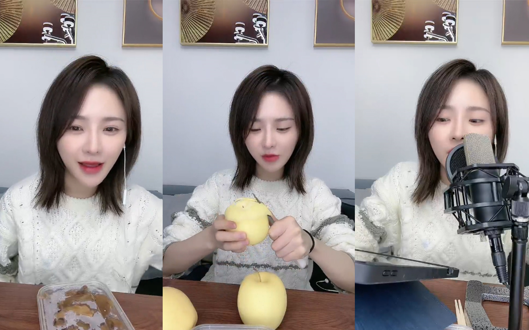 【莫寒】20221120 抖音直播 吃播唱歌唠嗑丨看世界杯开幕式