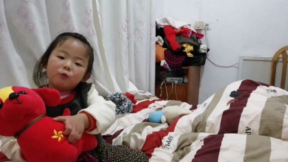 睡前的动物模仿,小狗,小猪,大公鸡