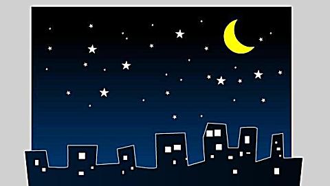 flash微教程-城市夜景绘制