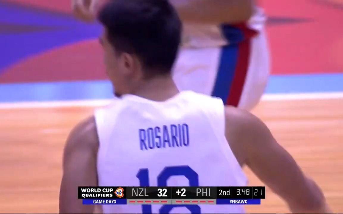 2023男篮世界杯亚洲区预选赛 新西兰VS菲律宾集锦