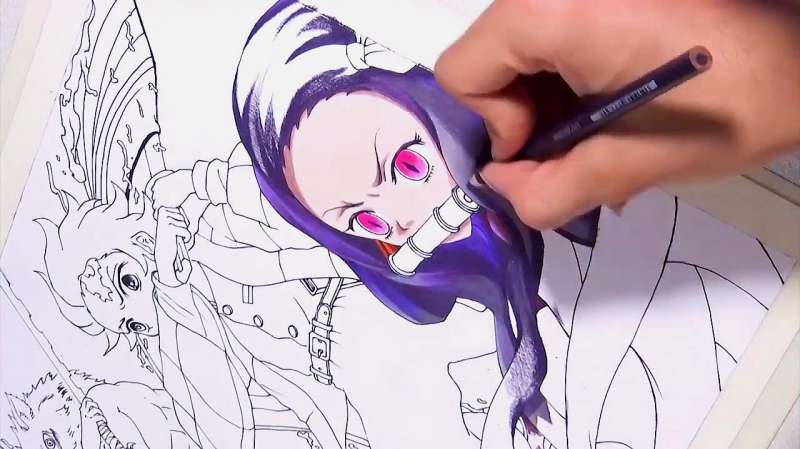 看看牛人如何画动漫的,这画的是谁?好眼熟啊!