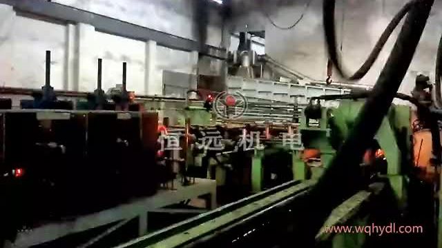 无缝钢管穿管补温生产线