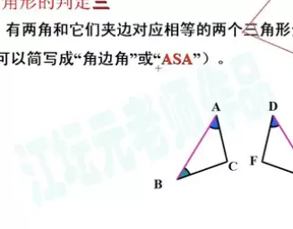 11.2全等三角形复习(基础知识回顾)