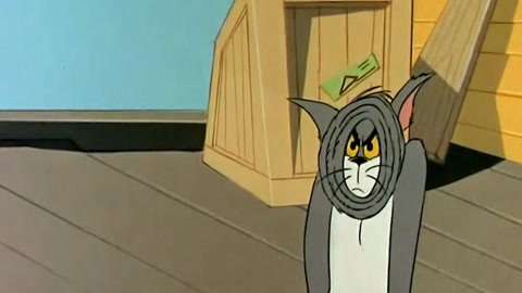 猫和老鼠:汤姆追赶杰瑞,奈何速度太快,一头扎进大海