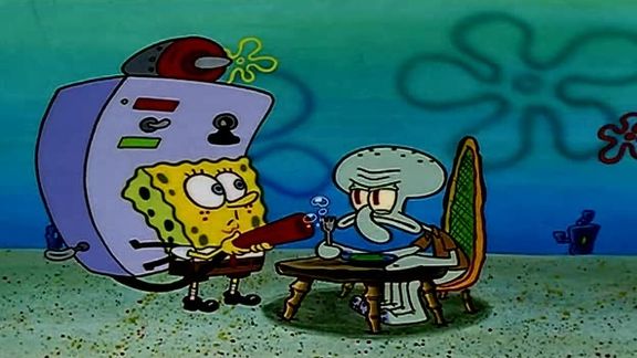 海绵宝宝:海绵宝宝搞笑瞬间,真是太好笑了,哈哈!