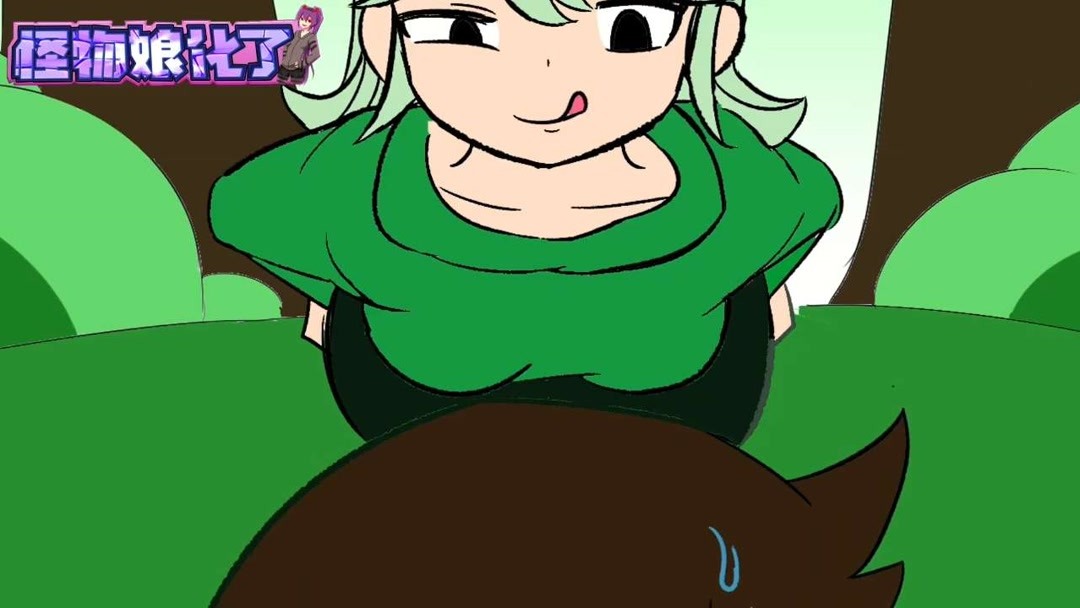 我的世界:怪物娘化了 第163集 苦力怕蹲在史蒂夫面前俏皮一笑