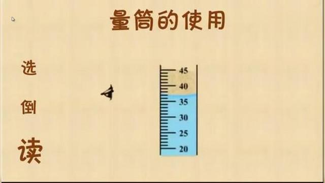 量筒的使用方法