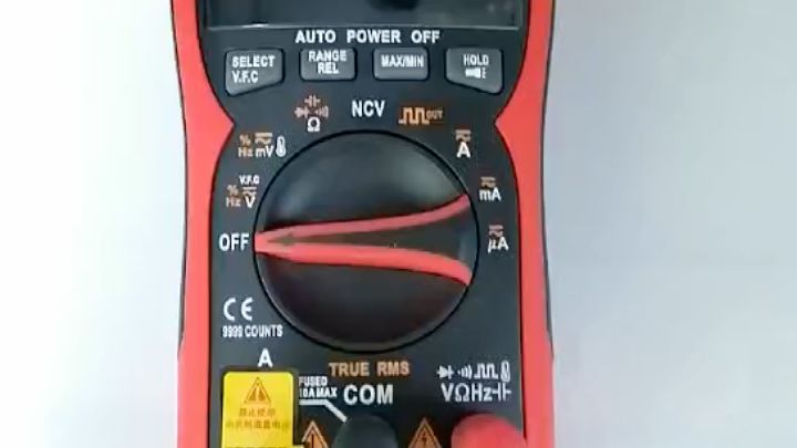 电工技术使用万用表众仪TZ-Y使用方法教程