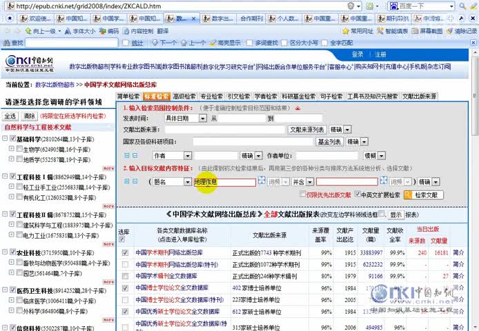 中国知网检索的特色功能与技巧