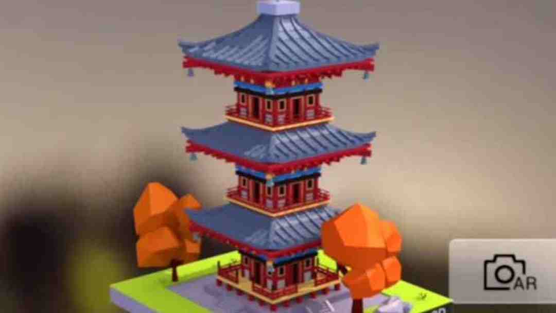 模型模拟器:组建京都清水寺三重塔 游戏