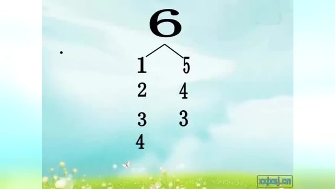 大班数学6的组成与分解