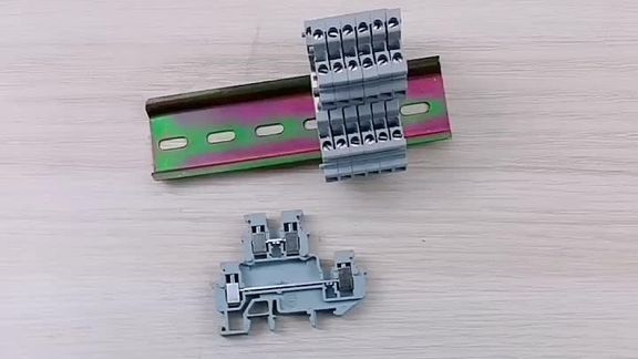 mbkkb-2.5双层接线端子排,阻燃外壳,黄铜导电件