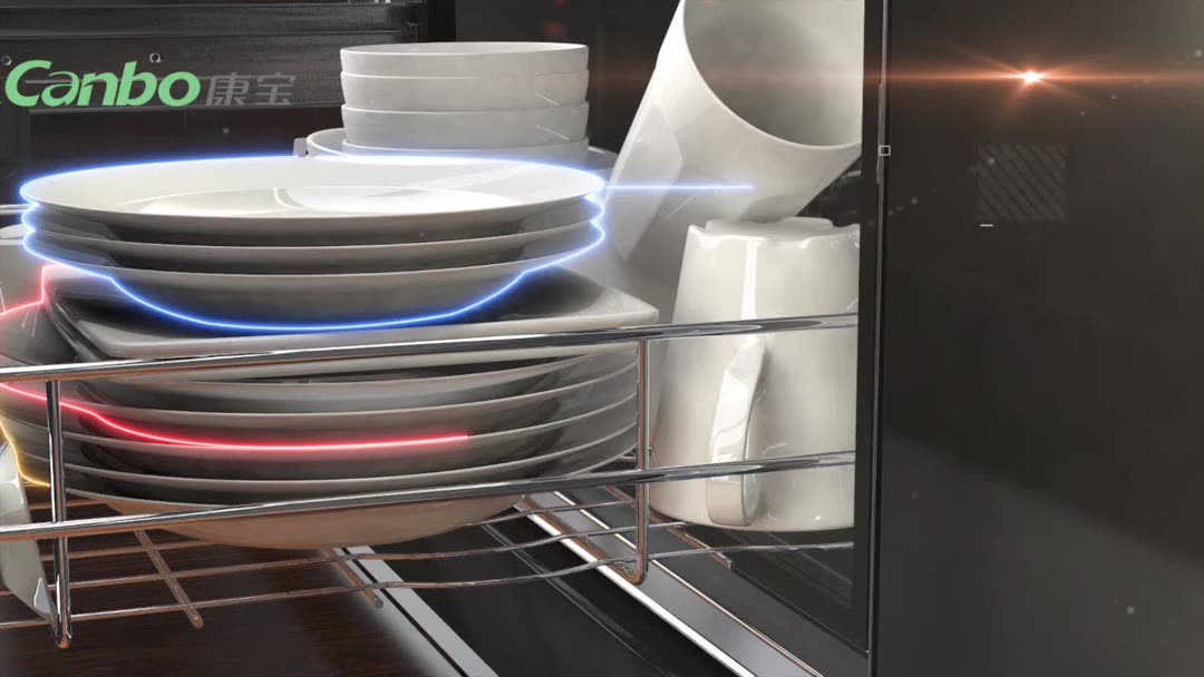 2017康宝新品黑科技竖放阔空间消毒柜震撼发布