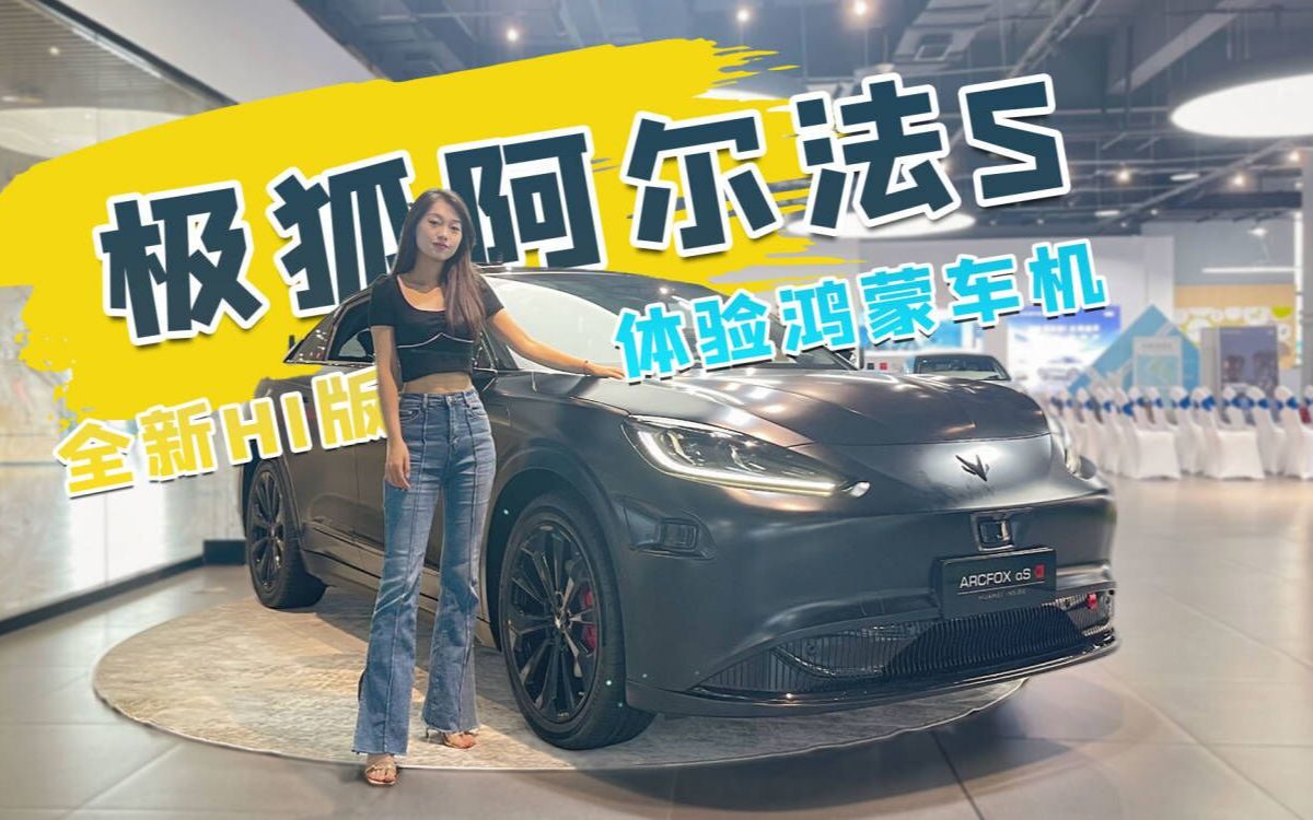 极狐阿尔法S 全新HI版 体验鸿蒙车机