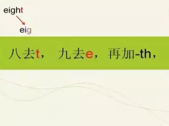 基数词变序数词
