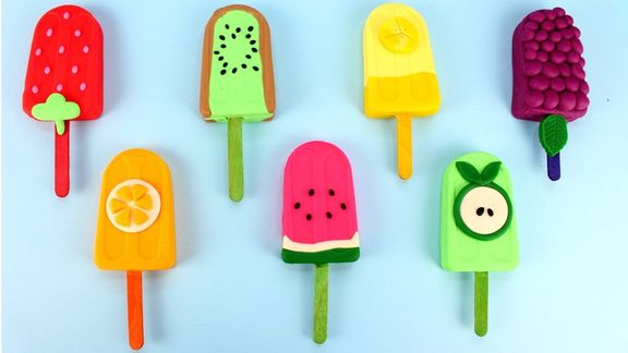 亲子简笔画:画画菠萝梨子