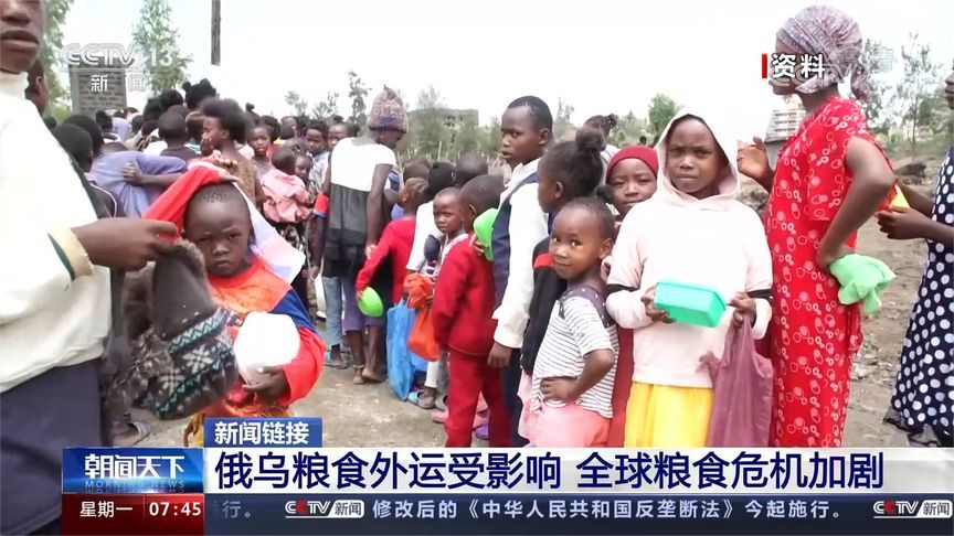 俄乌粮食外运受影响 全球粮食危机加剧