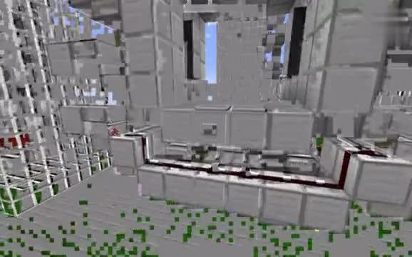 我的世界原创4x4高速活塞门