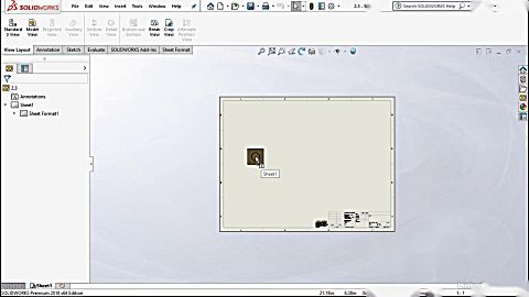 09.SOLIDWORKS 2019新建第一个工程图