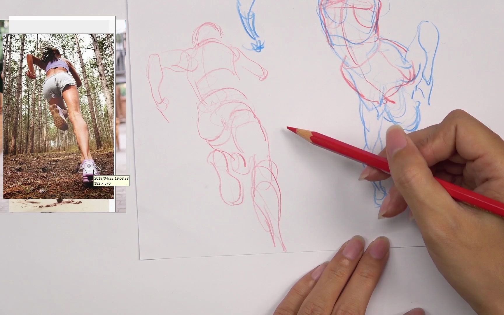 感受一下线条的魅力,动态速写练习的小窍门