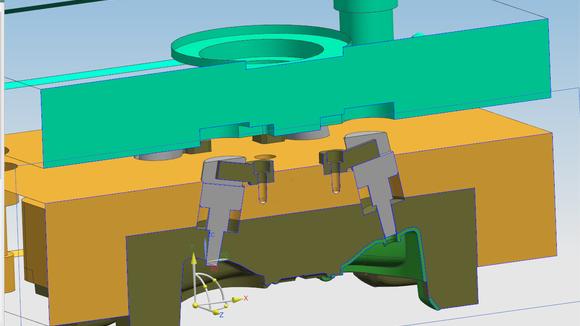 20K月薪的UG模具设计也未必用过的前模弹针结构设计技术分享