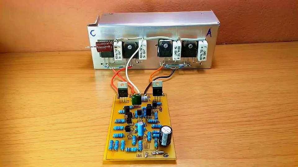 用D718和B688功率三极管制作250W功率放大器,线路简单声音好